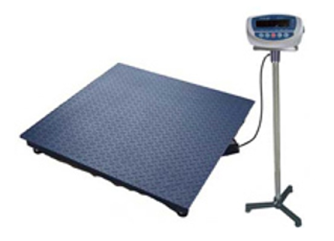 Digital Floor Scale 2000kG (2Ton) Platform: 1.2*1.2 Meter PS-P500.2T P ...