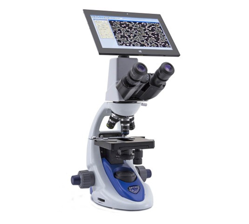 Digital Microscope with Camera & Tablet Binocular, 30° inclined; 360 ...